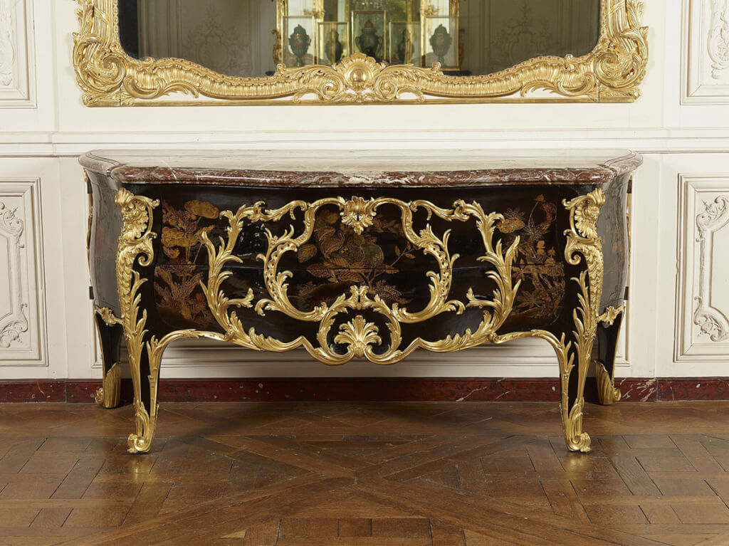 La commodeGaudreaus à Versailles - Les carnets de Versailles